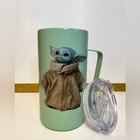 Lucasfilms Ltd. | Dining | Star Wars Grogu 2oz Stainless Steel Cup New ...